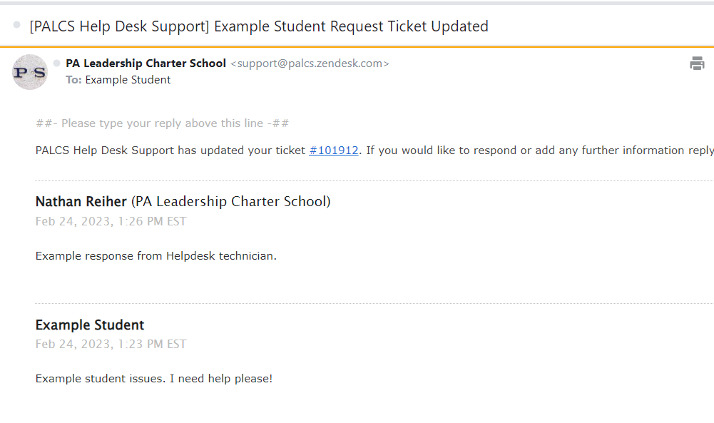 How can I monitor or see the progress of my Helpdesk ticket? – PALCS HelpDesk