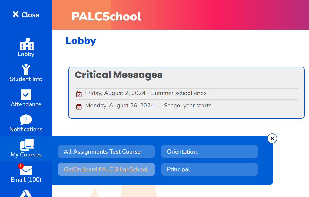 How to begin Onboarding – PALCS HelpDesk