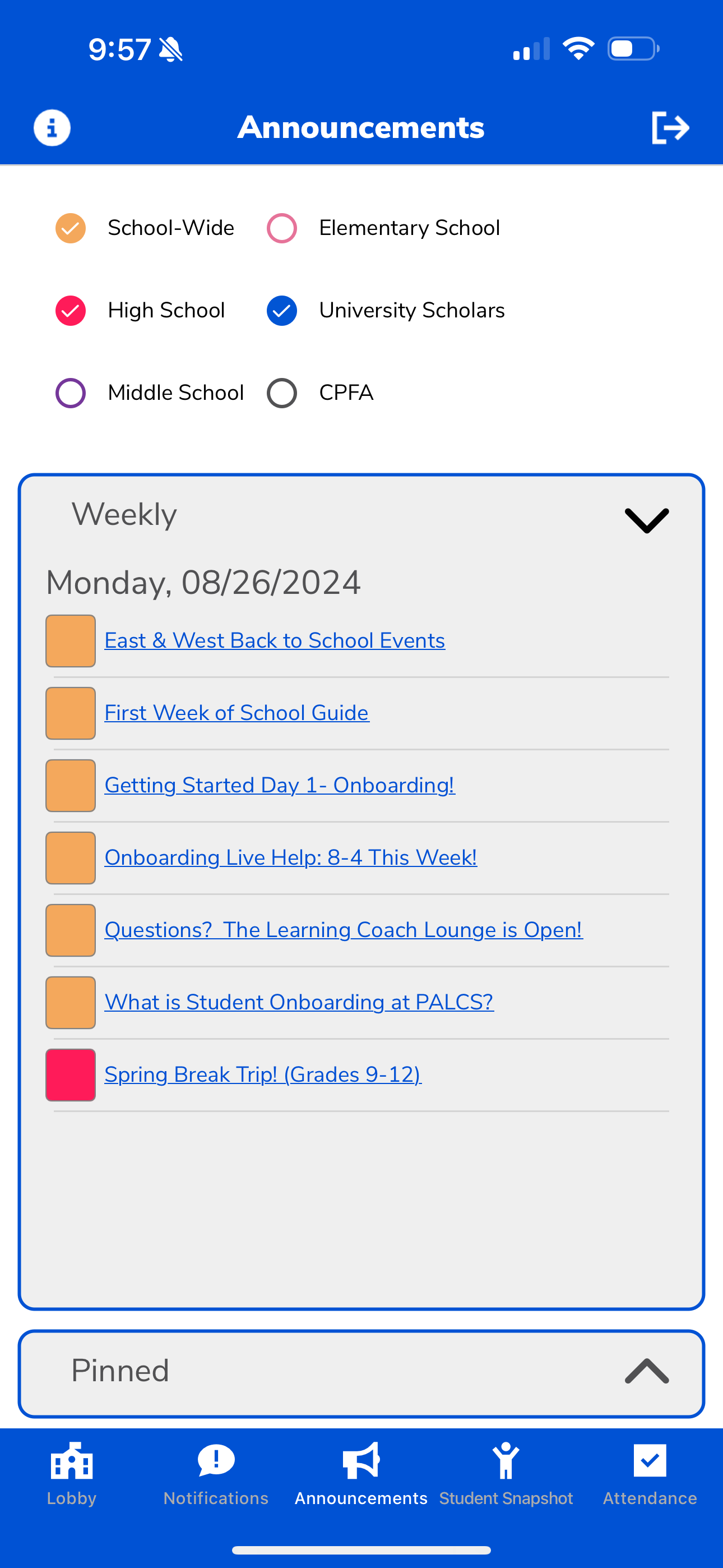 The PALCS App – PALCS HelpDesk